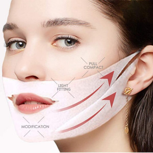 Newvent V shape mask for double chin reducer mask Face Slimming Mask ...
