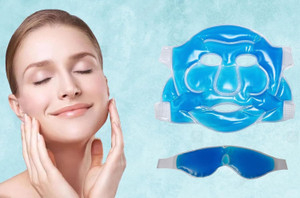 Express Hub FMP2 Ice Face Cooling Gel Mask Cool Gel Ice Pack for Face ...