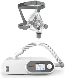 oxy-med AirSmart Auto BiPAP with Heated Humidifier and Full Face ...