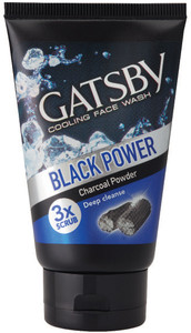 GATSBY Japan Cooling Perfect Clean - Contains Charcoal Powder Face Wash ...
