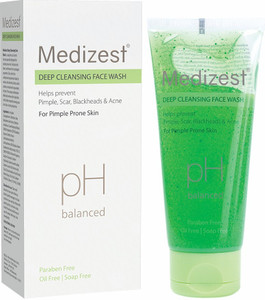 Medizest Deep Cleansing 100 ml | Neem & Aloe Vera | Paraben Free Face ...