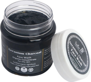 RUSTIC ART Geranium Charcoal Concnetrate Face Wash - Price in India ...