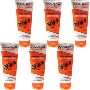 DOOMSDAY CLEAR SKIN PAPAYA FACEWASH ENRICHED WITH PAPAYA&VITAMIN E FOR ...