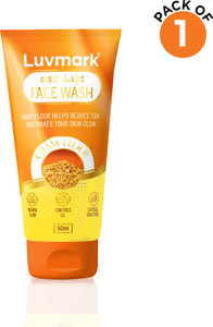luvmark with Gram Flour | Removes Excess Oil | Face Wash - Price in ...