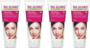NO SCARS CLEANSING FACE WASH 60ML PACK OF 4 (240 ml) Face Wash - Price ...