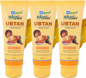 PIPPAL Sky Bar Ubtan Face wash 3x100ml Face Wash - Price in India, Buy ...