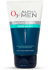 O3+ Alpha Men Acno D-tan With Salicylic & Tea Tree For Acne And Pimples ...