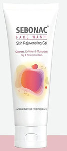 sebonac Face wash Skin Rejuvenating Gel 75gm Pack Face Wash - Price in ...
