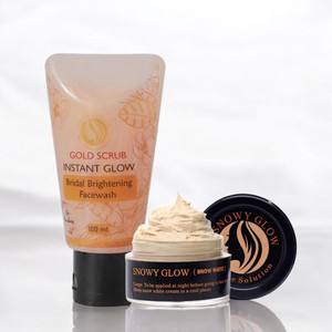 Snowy Glow Brightening & Glowing Skin Night Repair Face Cream(20gm ...