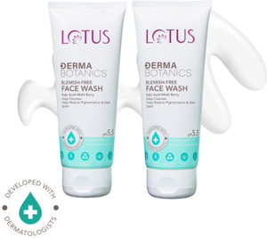 LOTUS Derma Botanics Blemish Free Face Wash - Price in India, Buy LOTUS ...