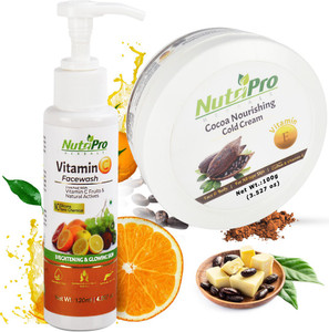 NutriPro Vitamin-C With Cocoa Cold Cream Enriched With Natural Essence ...