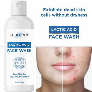ELIBLISS Luminous Cleanse Lactic Acid Infused – All Skin Type Face Wash ...