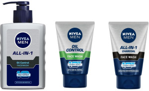 NIVEA All In One 150 ML , Oil Control 100 ML & All In One 100 ML Face ...