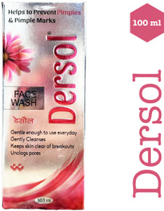 Dersol Gentle Anti-Pimple Face Wash - Price in India, Buy Dersol Gentle ...