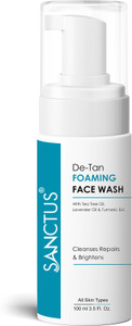 SANCTUS D-tan Foaming -Tan Removal & Darkspot Reduction, Brightening ...