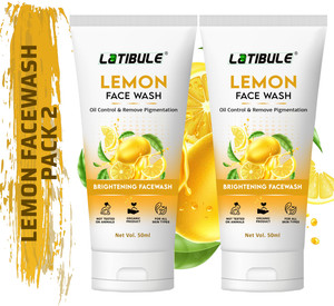 Latibule Lemon Facewash For Skin Brightening & Lightening , Pimple ...