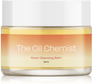 The Oil Chemist Kesar Face Cleansing Balm For Clogged Pores & Dirt Face ...