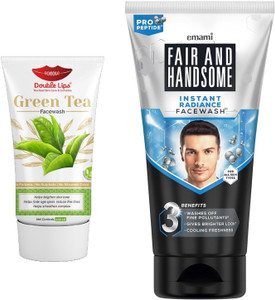 EMAMI INSTANT RADIANCE FACE WASH 100 GRM PACK OF 1 WITH SKIN DEFENSE ...