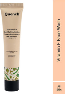 Quench Rice Water& Vitamin E | Cream Cleanser for Glowing Skin Face ...