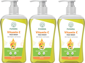 FUVARA Vitamin C with and Turmeric for Skin Illumination (250 ml) PACK ...