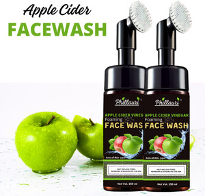 Phillauri Apple Cider Vinegar Facial Cleanser Deep Cleansing, Clarify ...