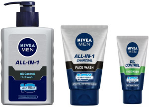 NIVEA All In One 150 ML , All In One 100 ML & Oil Control 50 ML Face ...