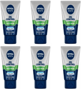 NIVEA Oil Control - 50ml (Pack of 6) Face Wash - Price in India, Buy ...