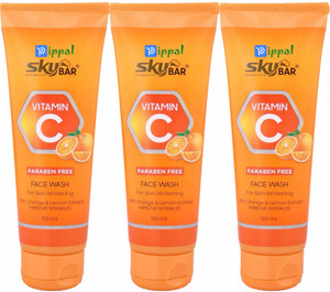 PIPPAL skybar vitmin C 3x300ml Face Wash - Price in India, Buy PIPPAL ...