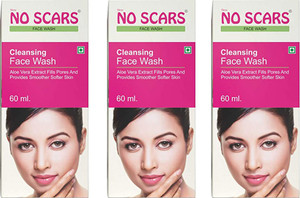 NO SCARS SKIN CLEANSING FACE WASH GEL PACK OF 3* 60 ML Face Wash ...