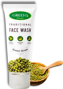 GREENS CONCEPT Traditional Green Gram Face Wash - Price in India, Buy ...