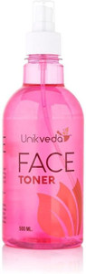 UNIKVEDA Rose Face Toner for Calming Soothing Effect Skin Feeling ...