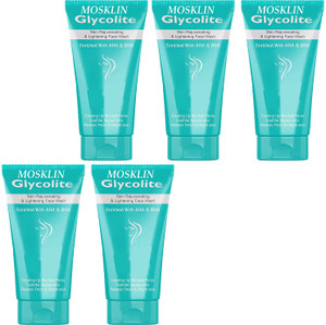 MOSKLIN GLYCOLITE ACNE PIMPLES FACEWASH FOR PIMPLES & SPOTS REMOVES ...