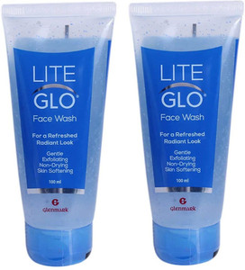 Glenmark LITE GLO (PACK OF 2) Face Wash - Price in India, Buy Glenmark ...