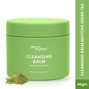 Earth Rhythm Matcha Green Tea Cleansing Balm, Removes Stunbborn Makeup ...