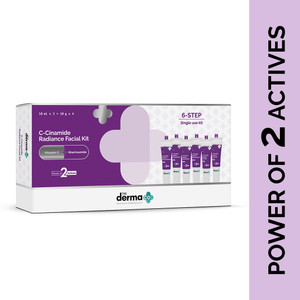 The Derma Co C-Cinamide Radiance Facial Kit with Vitamin C ...