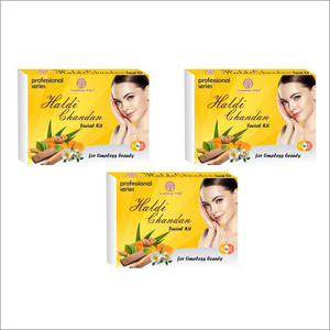 Soundarya Herbs Haldi Chandan Facial Kit, Professional Beauty Parlour ...