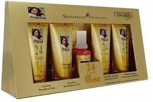 Shahnaz Husain facial kit gold fair skin pack of 1 - Price in India ...