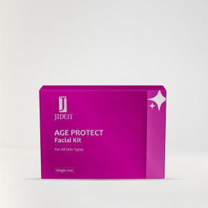 JIDEN Premium Age Protect Facial Kit –6-Step Anti-Aging with Red Wine ...