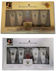Shahnaz Husain Gold and Diamond facial kit 95 g (Set of 10)dp94 95 g ...