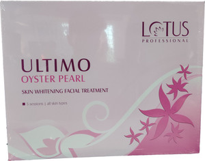 Lotus Professional Ultimo Oyster Pearl Skin Whitening Facial Treatment ...