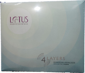 Lotus Professional 4 Layers Advanced Anti-Ageing Facial kit - Price in ...