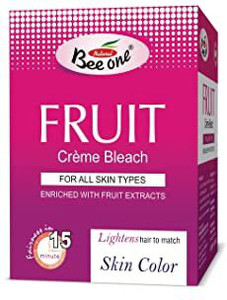 BEE ONE FRUIT FACIAL CREAM BLEACH 42 GMS Brightens Your Dull Complexion ...