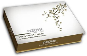 OZONE Xpress White Facial Kit For Flawless Radiant White Complexion-300 ...