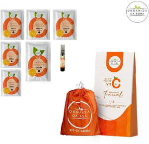 YES MADAM Vitamin C Facial Kit Glowing Skin 7 Steps in Beautiful pack ...