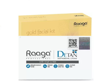 Raaga Professional Gold Facial Kit and Detan face Pack - Price in India ...