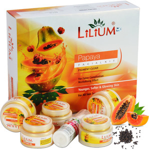 LILIUM Herbal Papaya Anti- Blemish Facial Kit 310gm - Price in India ...