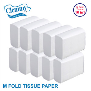 Clemmy ultra soft M fold tissue paper for home, office - Price in India ...