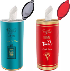 Trust me PERFUME FACIAL TISSUE IN PAPER TUBE BOX 14x20CM 50N SOFT (Rose ...