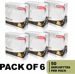 Wonder Velvet Plain Tissue Paper Super Soft Highly Absorbent & Hygiene ...