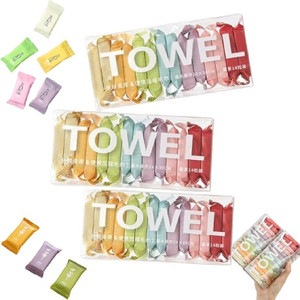 YANCI Compressed Towel Tablets Large, Thickened Travel Towel ...